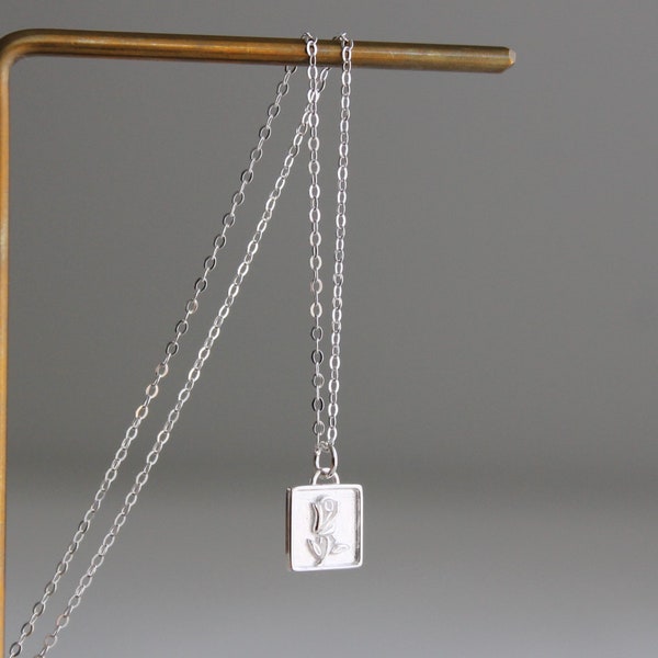 Square Pendant - Etsy
