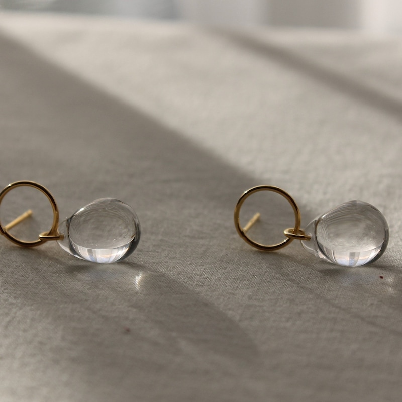 Clear Glass Gold - Etsy