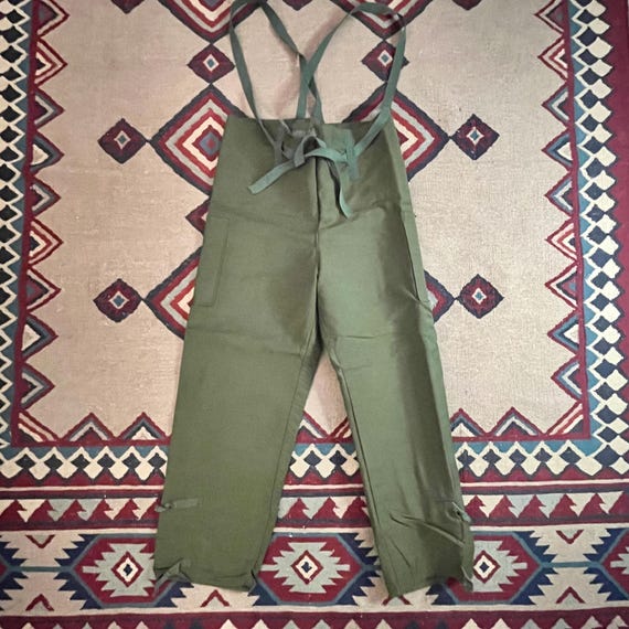 1980s British Military NBC Protective Suit Overall Pa… - Gem