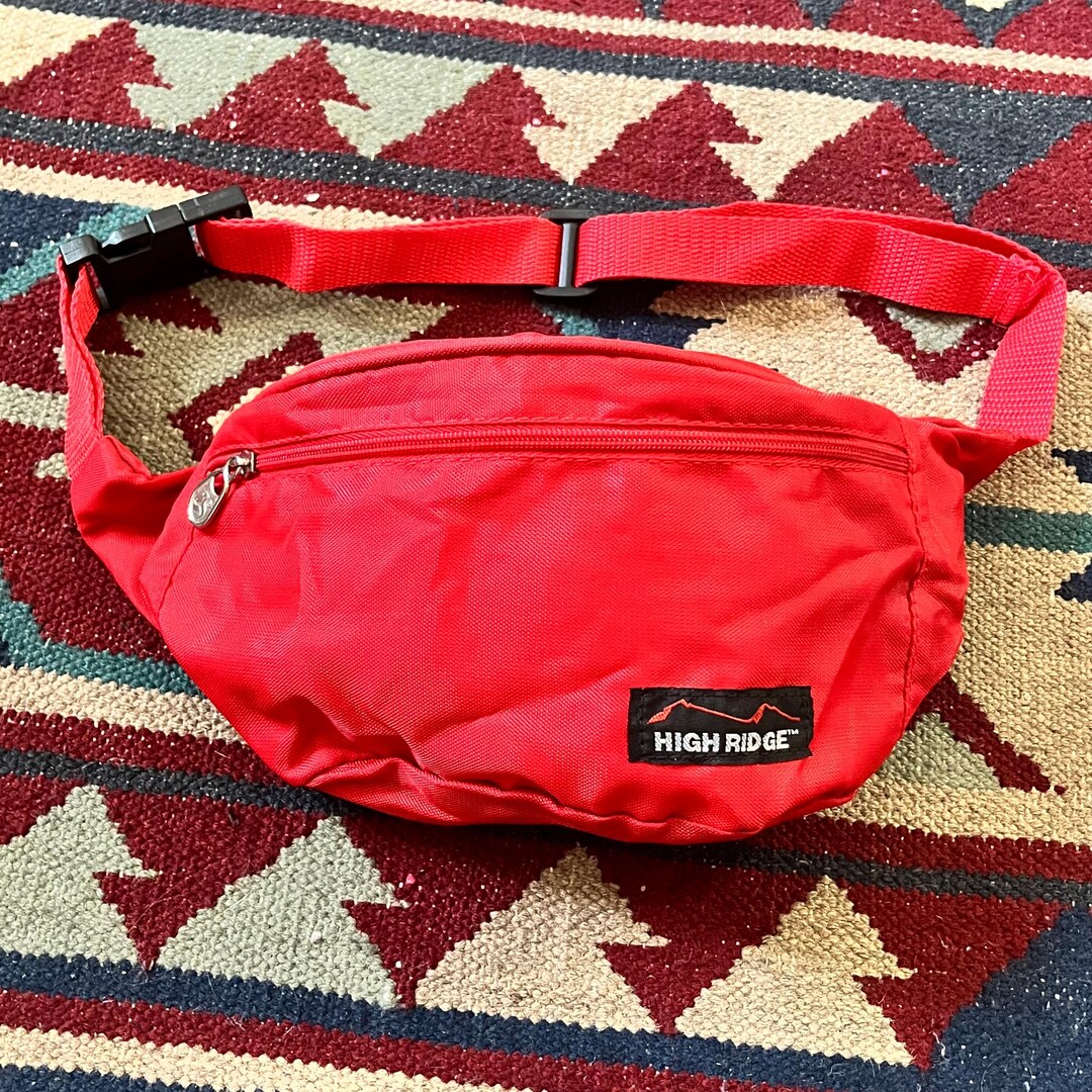 Vintage 90s High Ridge Hiking Fanny Pack Bum Waist Bag - Etsy