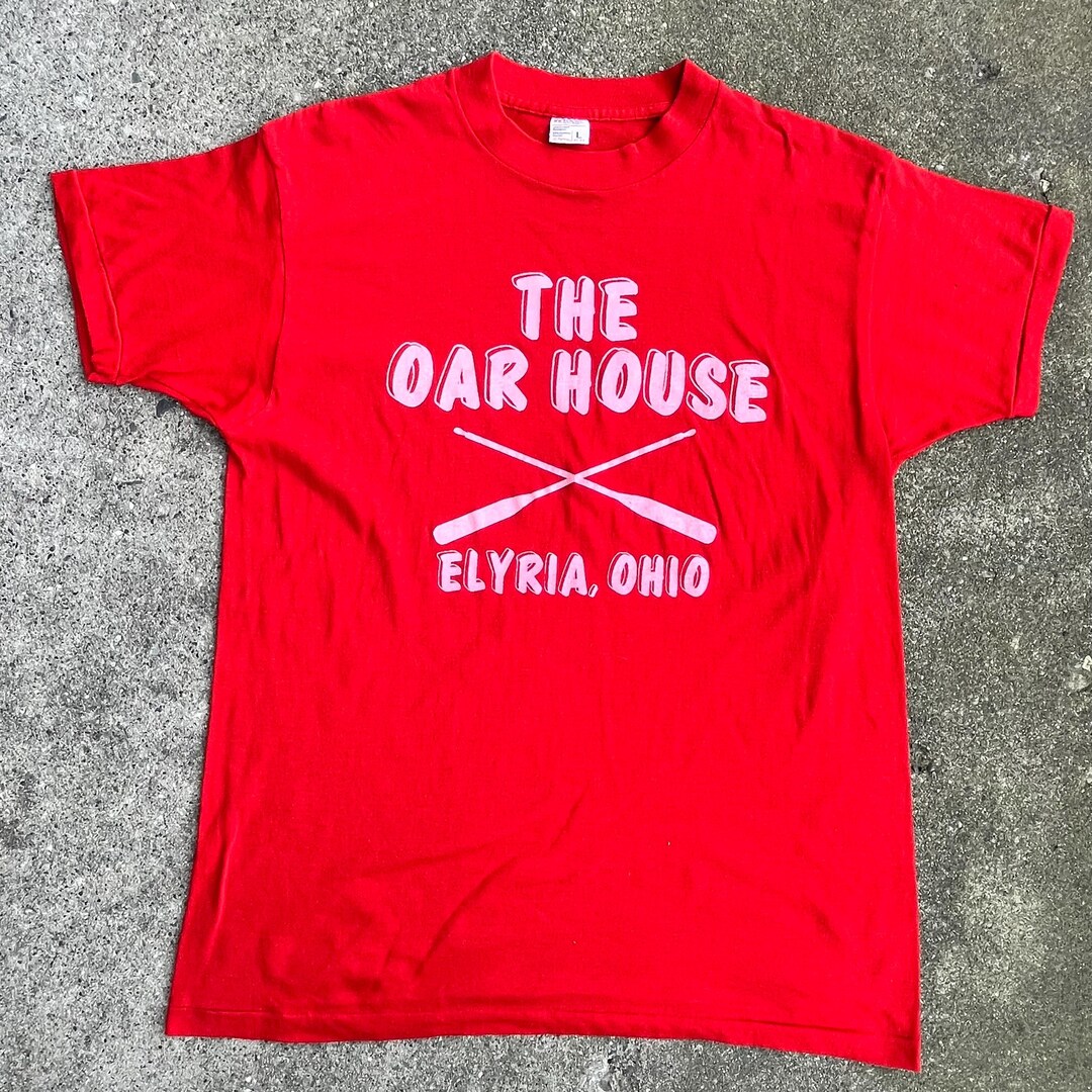 1980s the Oar House Bar Elyria Ohio T-shirt | Vintage Adult M/L Single ...