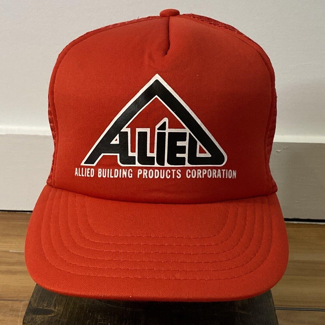 1980s Allied Building Products Snapback Trucker Hat | Vintage Adult ...