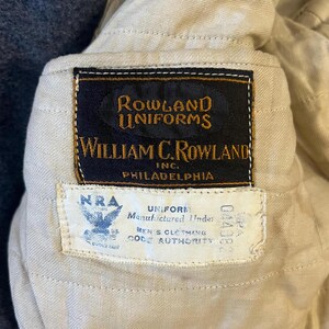 West Point Cadet Uniform | Vintage 30s NRA Tag Era Mens 38 Gray Wool ...