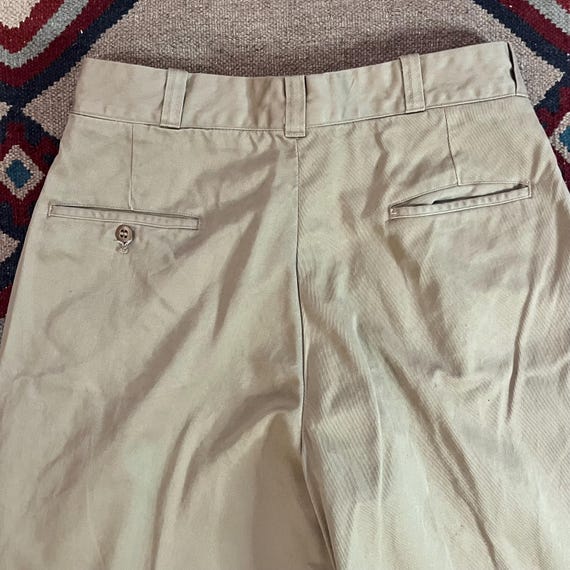 1960s US Army Military Cotton Twill Khaki Work Pants … - Gem