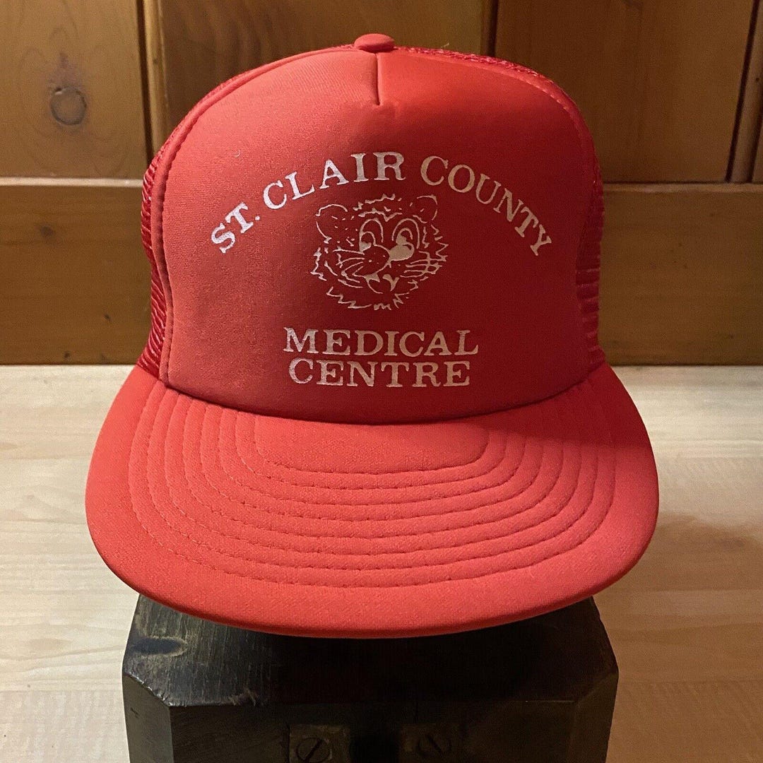 Vintage St. Clair Medical Center Michigan Snapback Trucker Hat | Adult ...