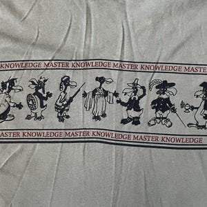 1990s Knowledge Master T-shirt | Vintage Mens XL Single Stitch Crewneck ...