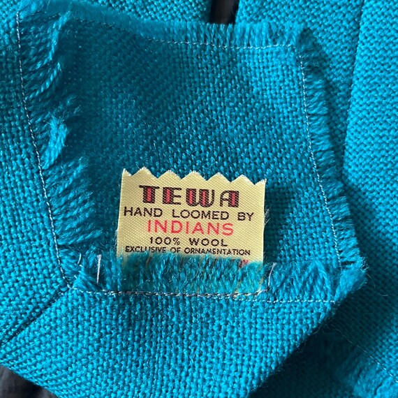 Vintage Tewa Weavers Native American Deer Woven Wool … - Gem