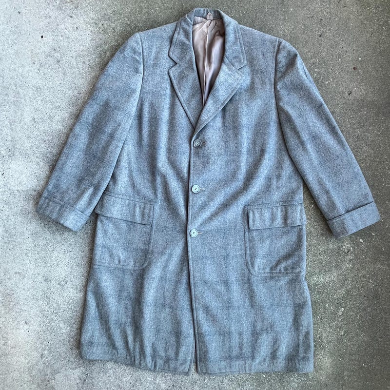 1930s Mens Plaid Coat - Etsy