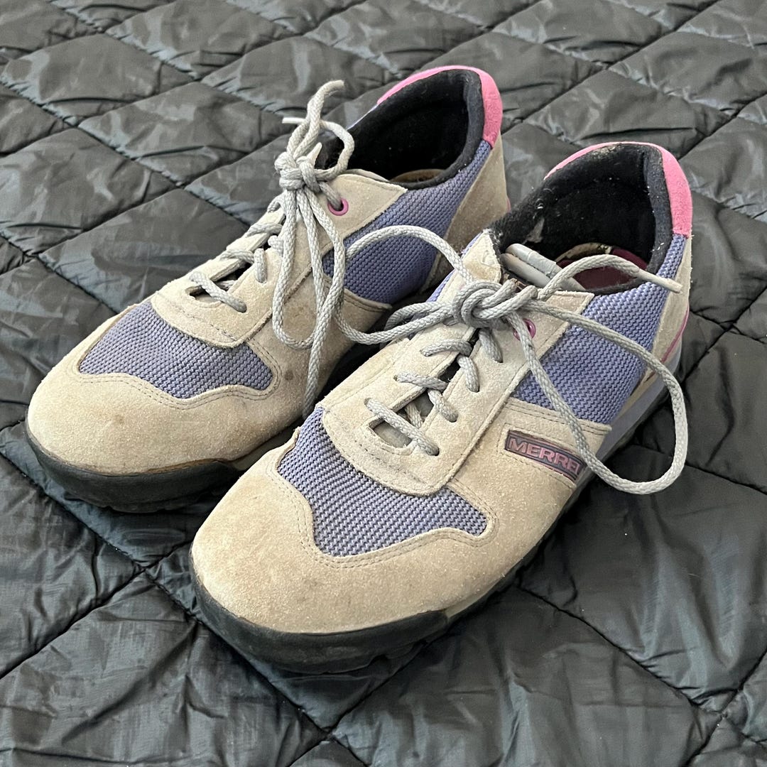Merrell Escape Hiking Trail Shoes | Vintage 1990s Womens 8.5 Sneakers ...