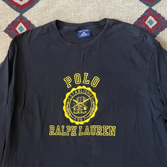 1990s Polo Sport Ralph Lauren Shirt | Vintage Mens La… - Gem