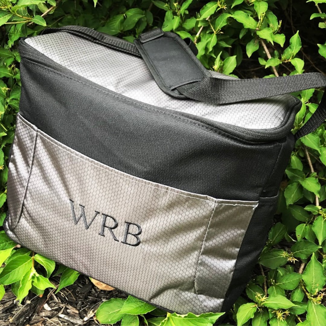 Monogrammed Cooler – Personalized Embroidered Groomsmen Gift - Etsy