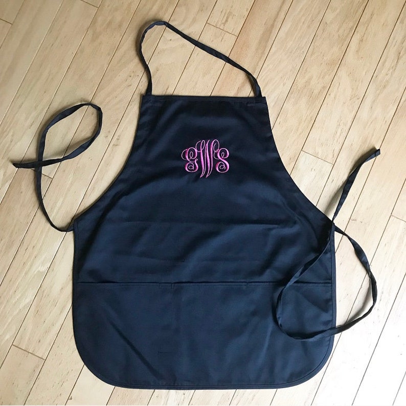 Personalized Apron Embroidered Apron Monogrammed Apron - Etsy