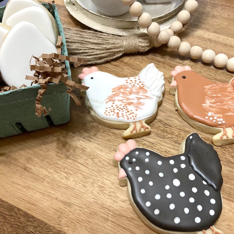 Chicken Cookies - Etsy
