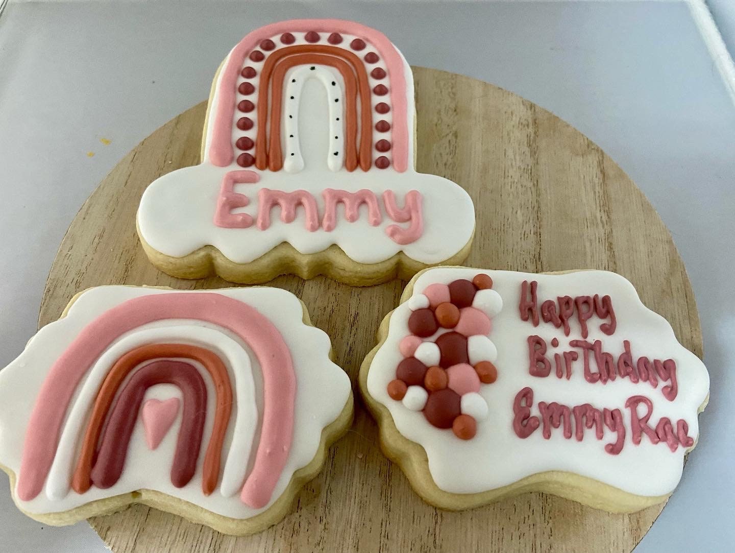 Boho Rainbow Cookies - Etsy