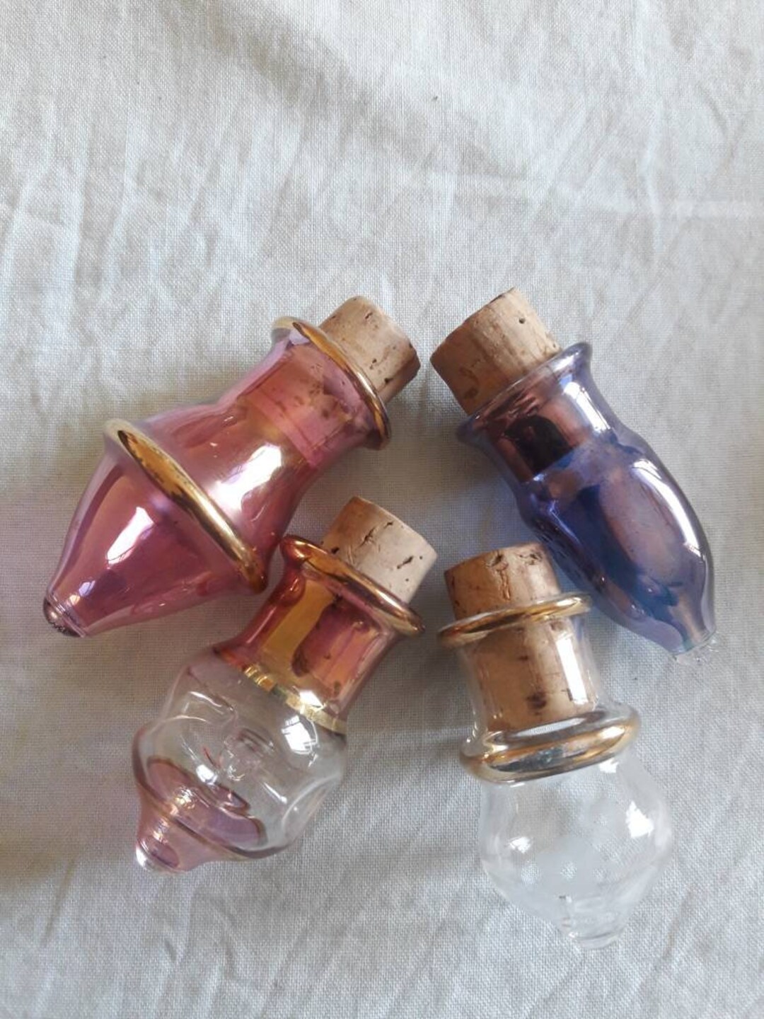 Lot of 30 Tiny Perfume Egyptian Blown Glass Mix Colours - Etsy