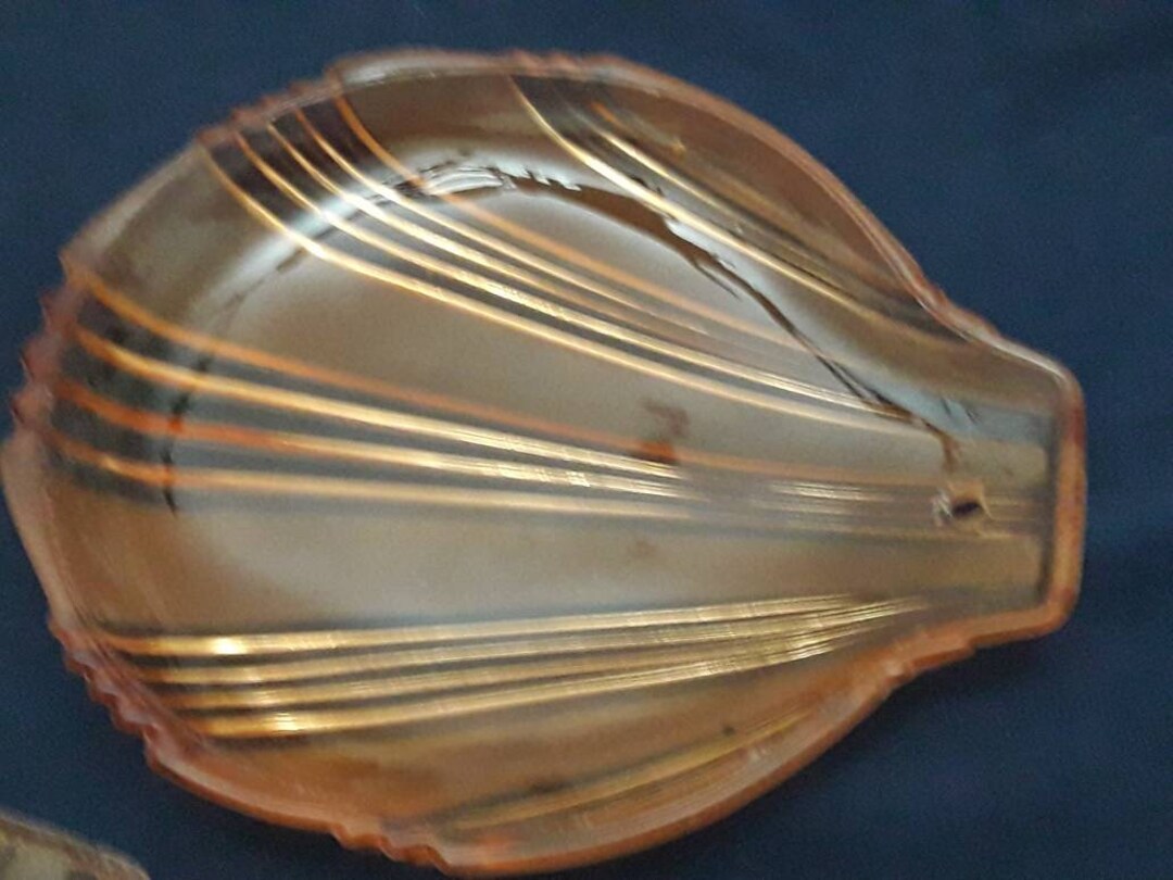 Set of 3 Murano Shell Glass for Chandeliers and Lamps Parts - Etsy