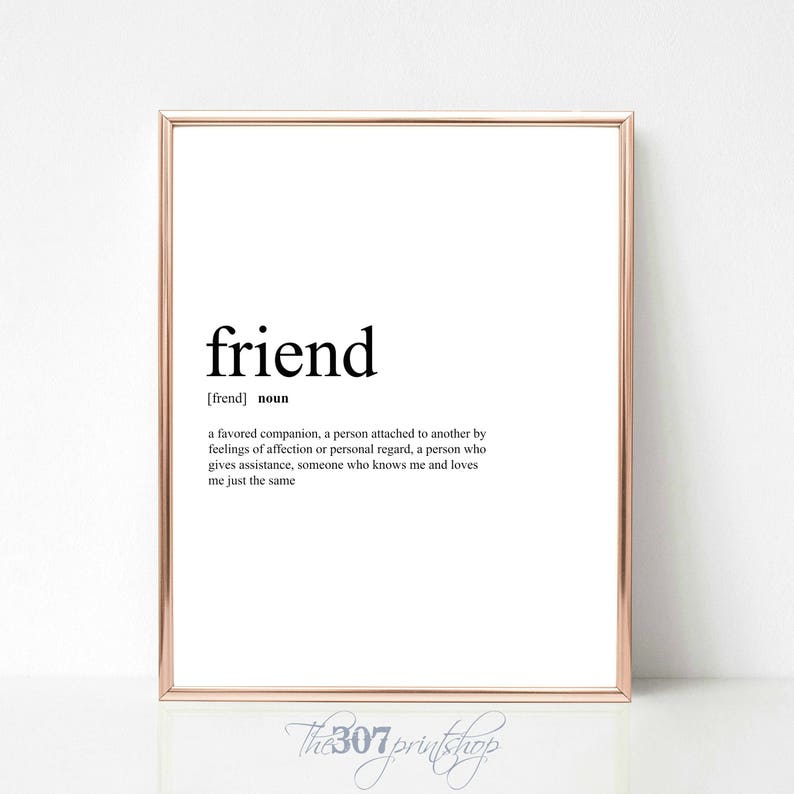 Friend Definition Dictionary Print Funny Prints Typography Etsy Australia friend-definition-dictionary-print-funny-prints-typography-etsy-australia