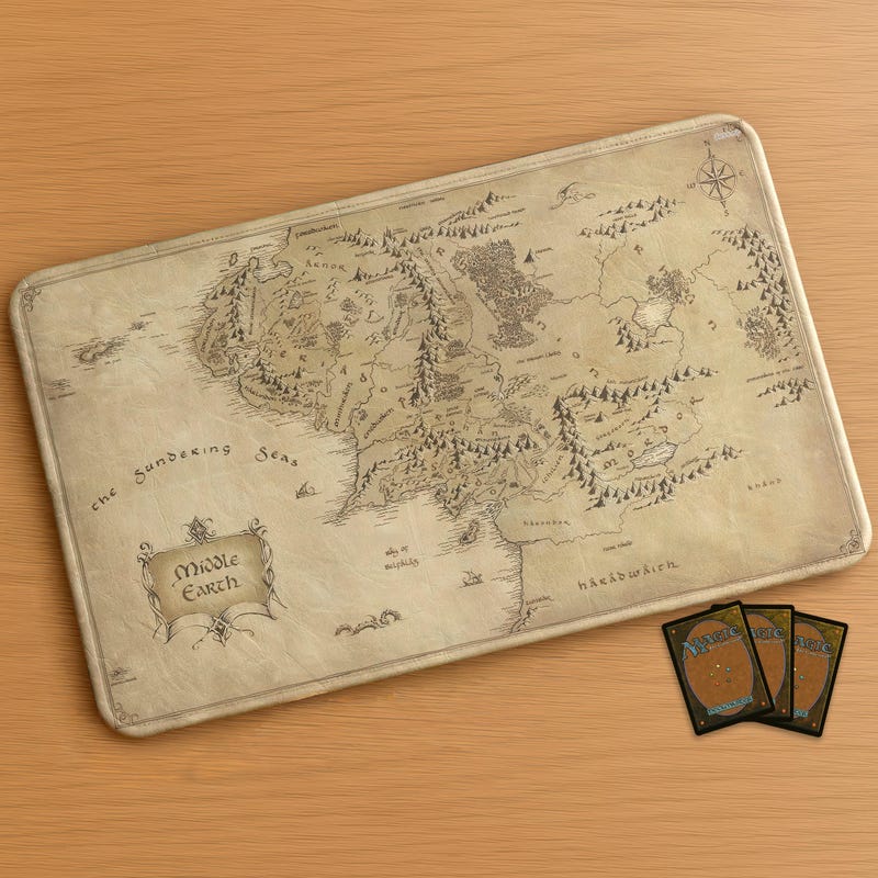 Middle Earth Mtg Mat - Etsy