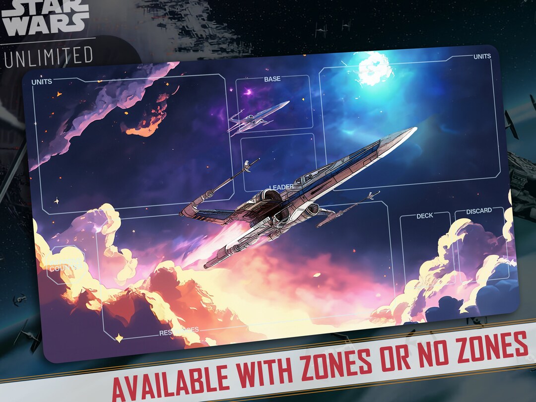 X-wing Star Wars Unlimited Playmat: TCG Game Pad (24" X 14") - Etsy