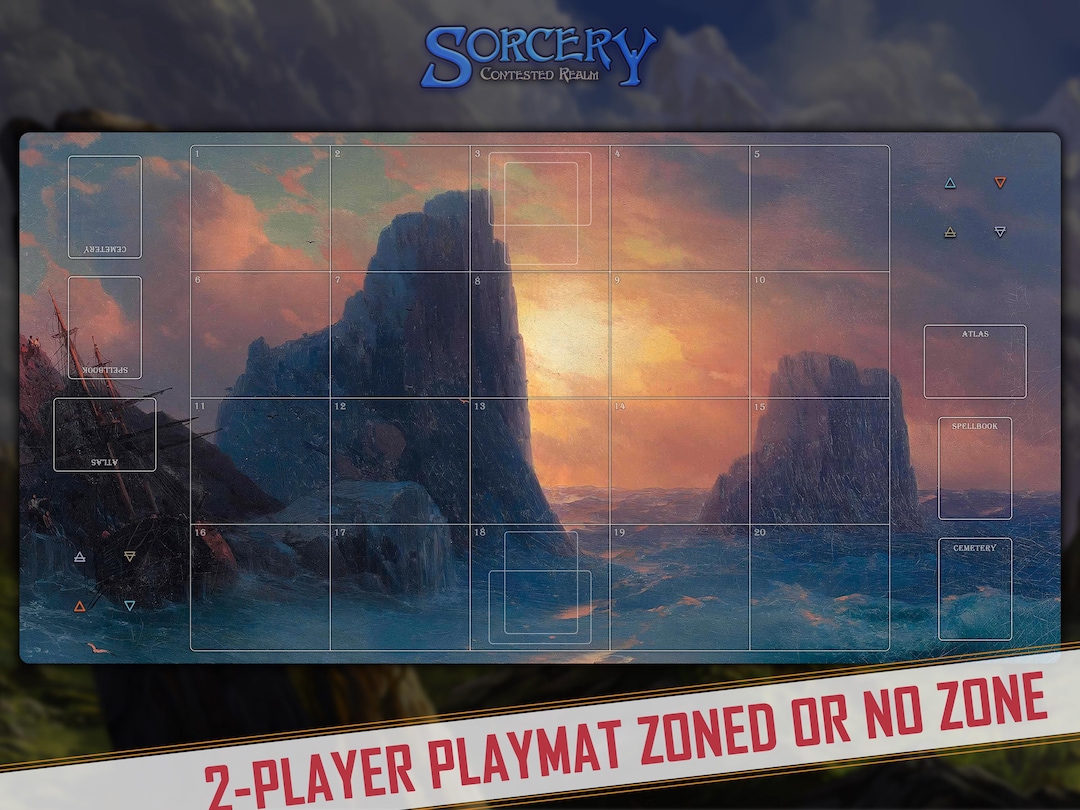 Shipwreck Sorcery TCG Playmat: 2-player Desktop Mat (39" X 20") - Etsy