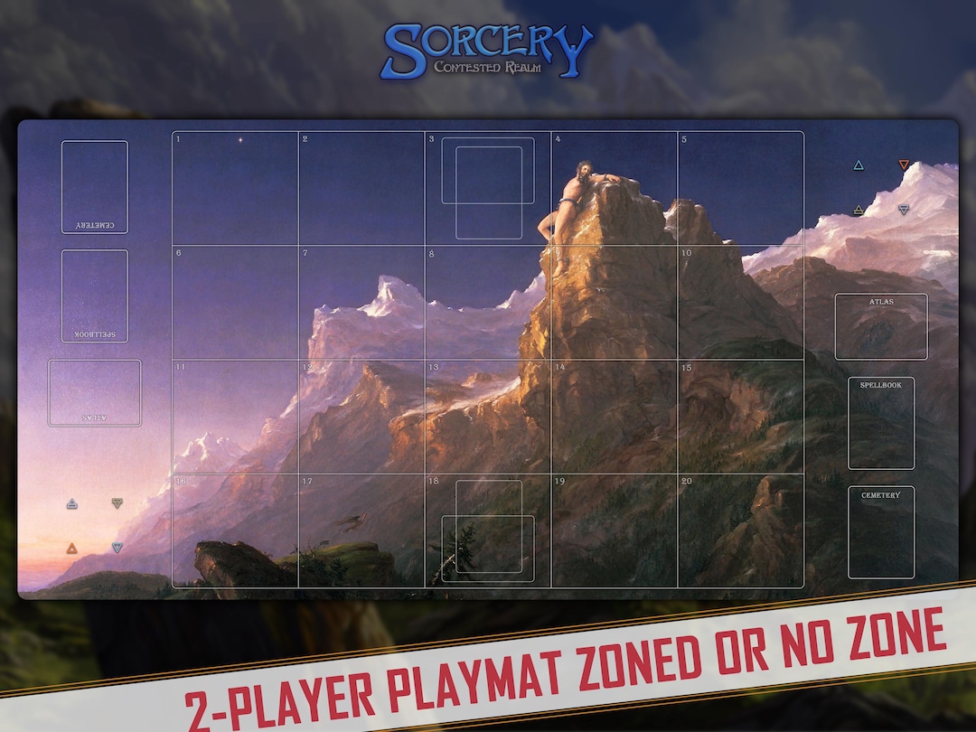 Prometheus Bound | Sorcery TCG Playmat for 2-player - 39" X 20" Inches ...