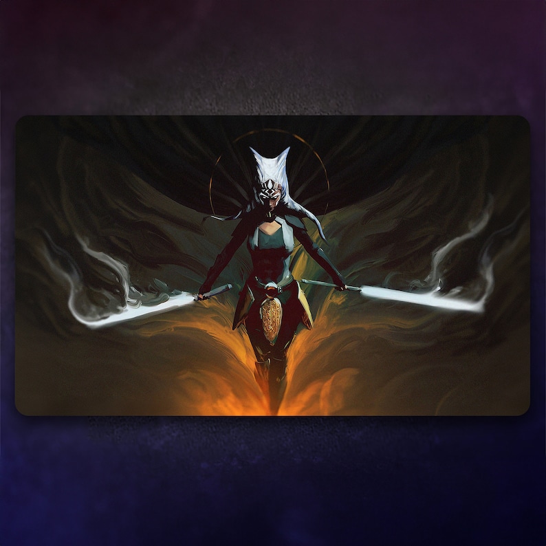 Ashoka Tano Star Wars: Unlimited Playmat | Stitched Edges Extra Thick ...