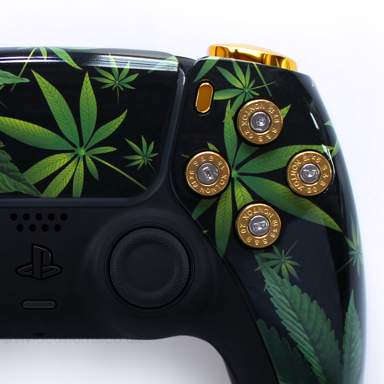 Custom PS5 Controller Narco Weed Cartel Gamepad Sony Playstation 5 ...