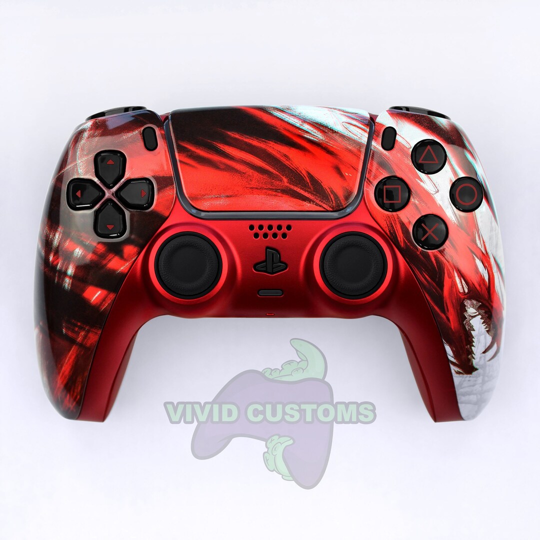 Custom PS5 Game Controller House Targaryen Mod Sony - Etsy