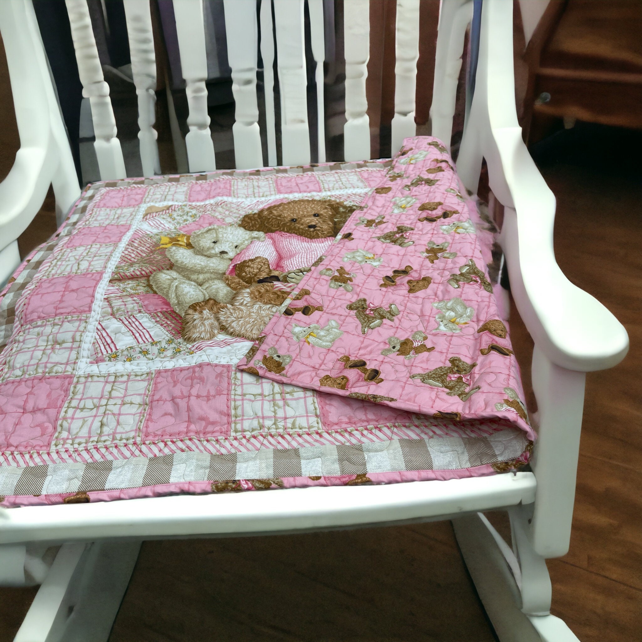 Handmade Baby Quilt - Etsy