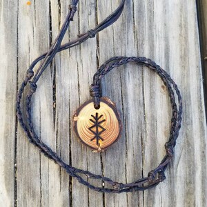 Prosperity Bind Rune Necklace, Prosperity Rune Necklace, Christmas Gift ...