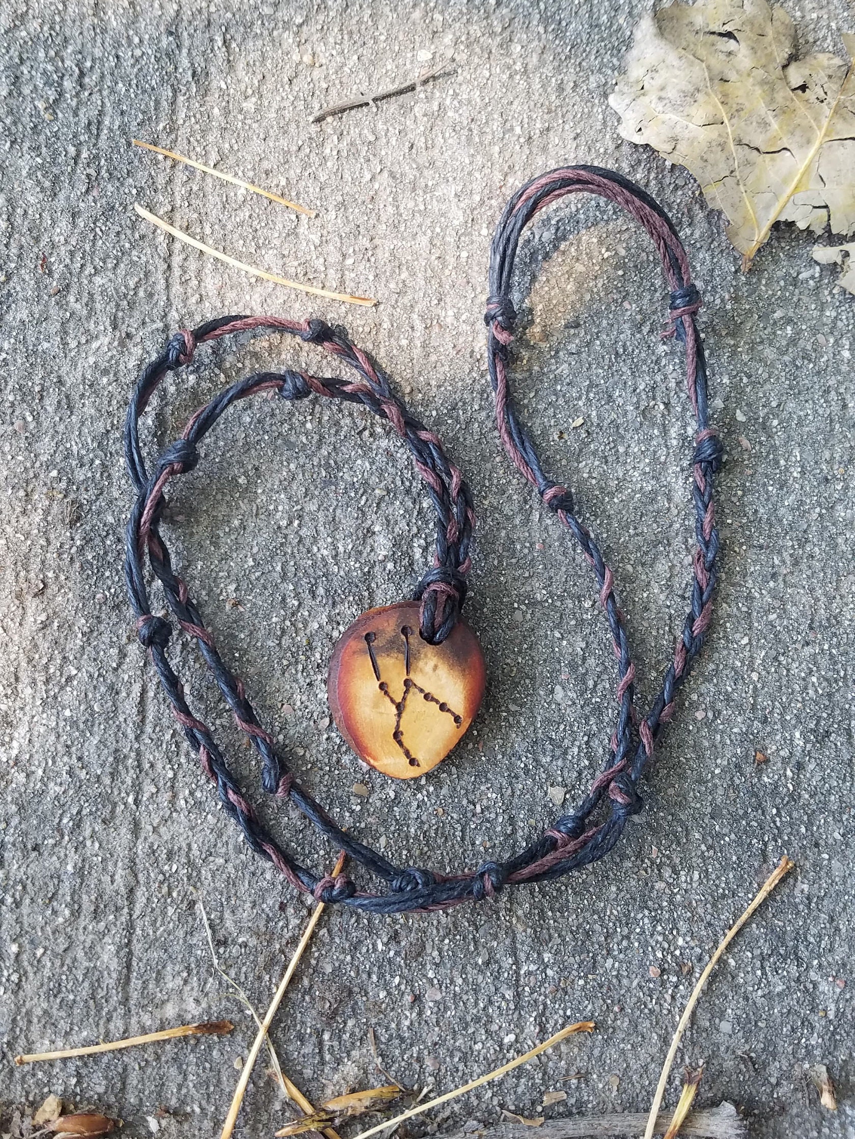 TAURUS Zodiac Sign, Taurus Constellation Pendant, Avocado Stone Faces ...