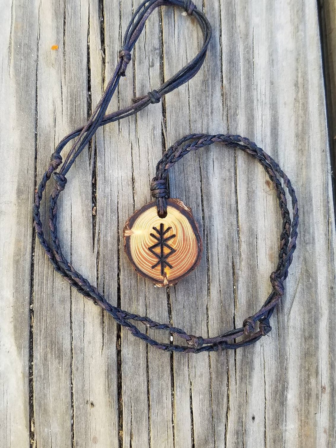 Prosperity Bind Rune Necklace, Prosperity Rune Necklace, Christmas Gift ...