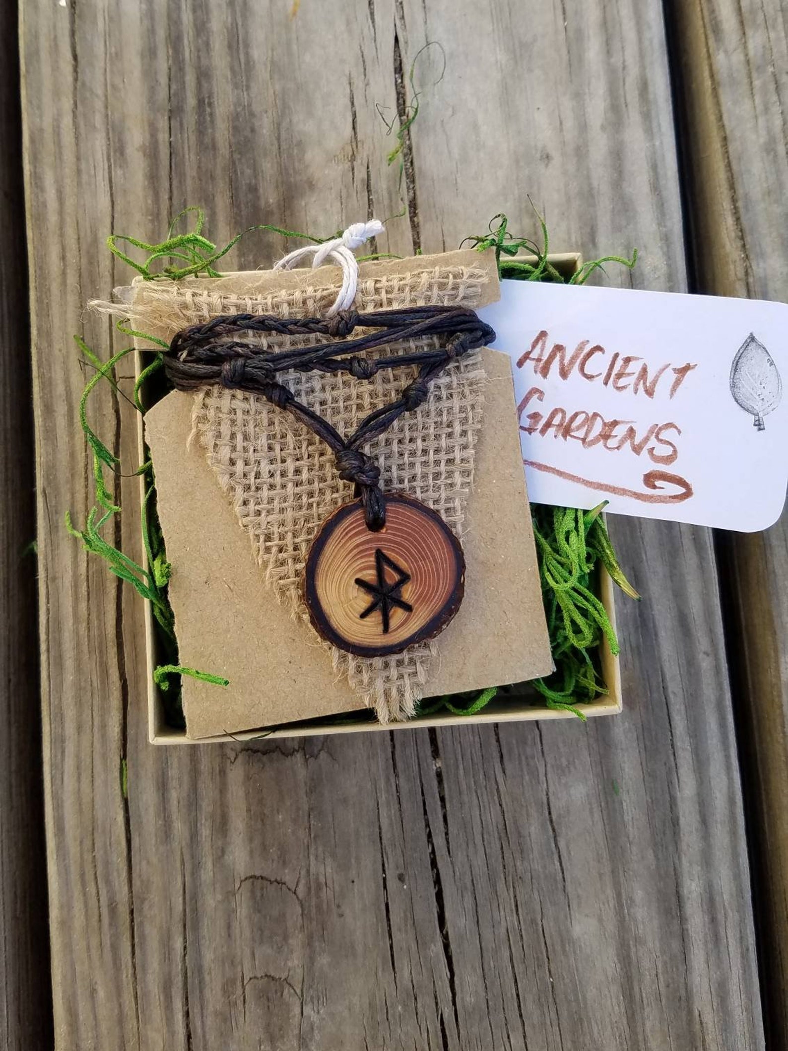 Love Bind Rune Necklace Love Binding Rune Necklace Christmas - Etsy