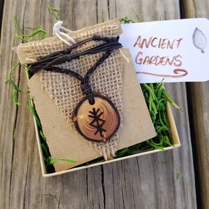 Prosperity Bind Rune Necklace, Prosperity Rune Necklace, Christmas Gift ...