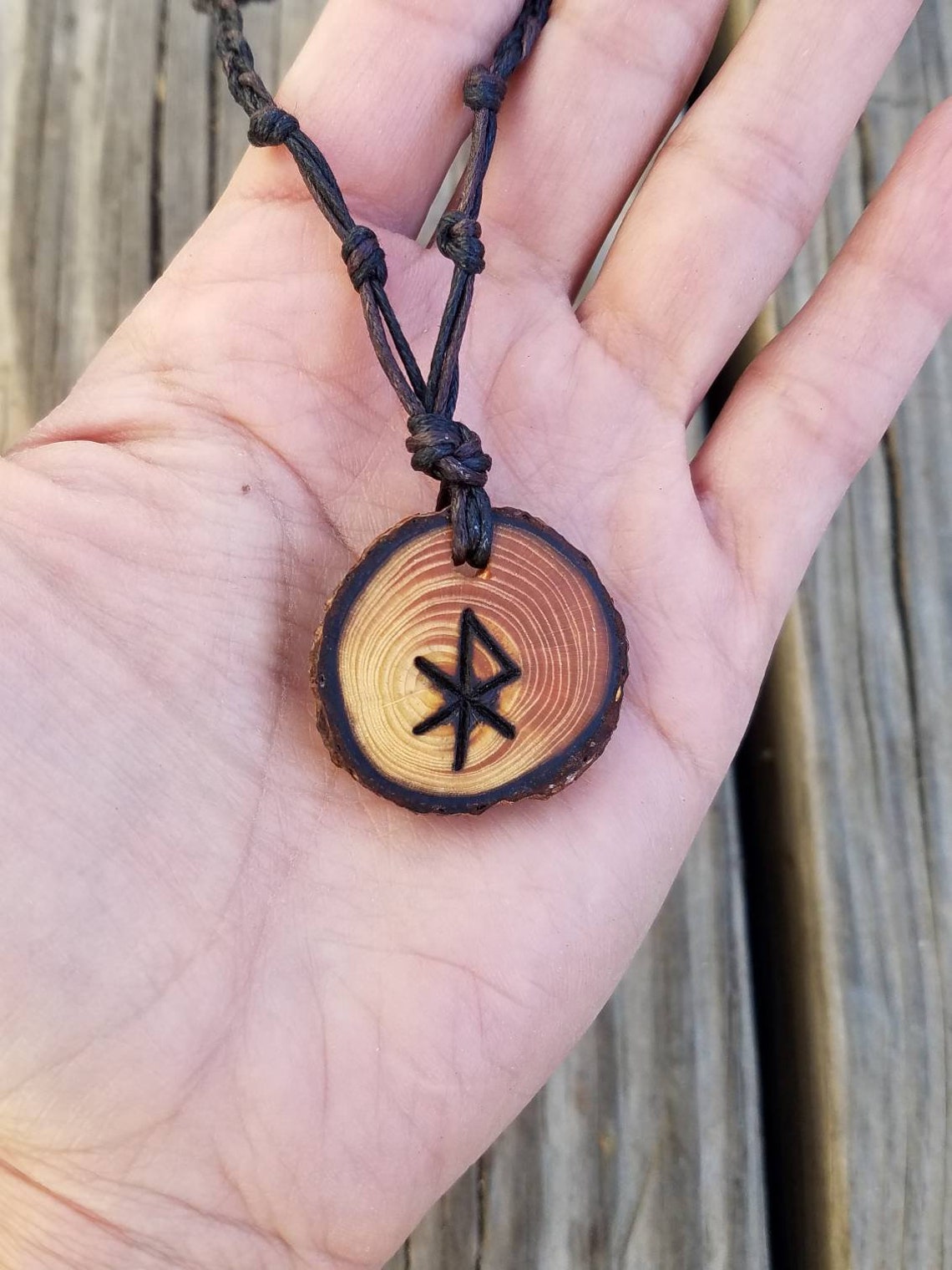 Love Bind Rune Necklace Love Binding Rune Necklace Christmas - Etsy