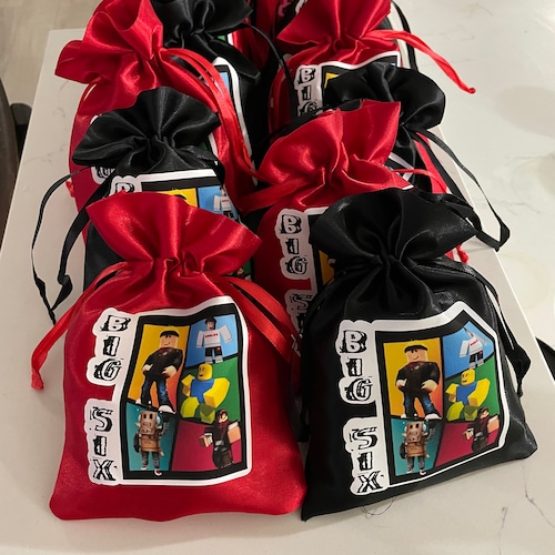 5 X 7 Roblox Drawstring Gift Bags - Etsy