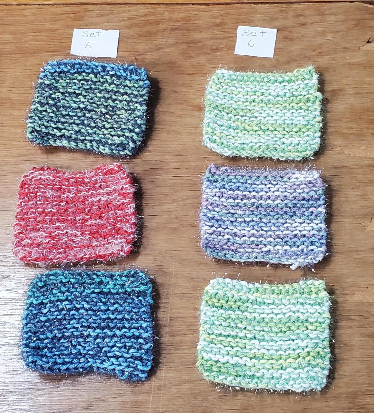 Set of 3 Dish Scrubbies - Etsy