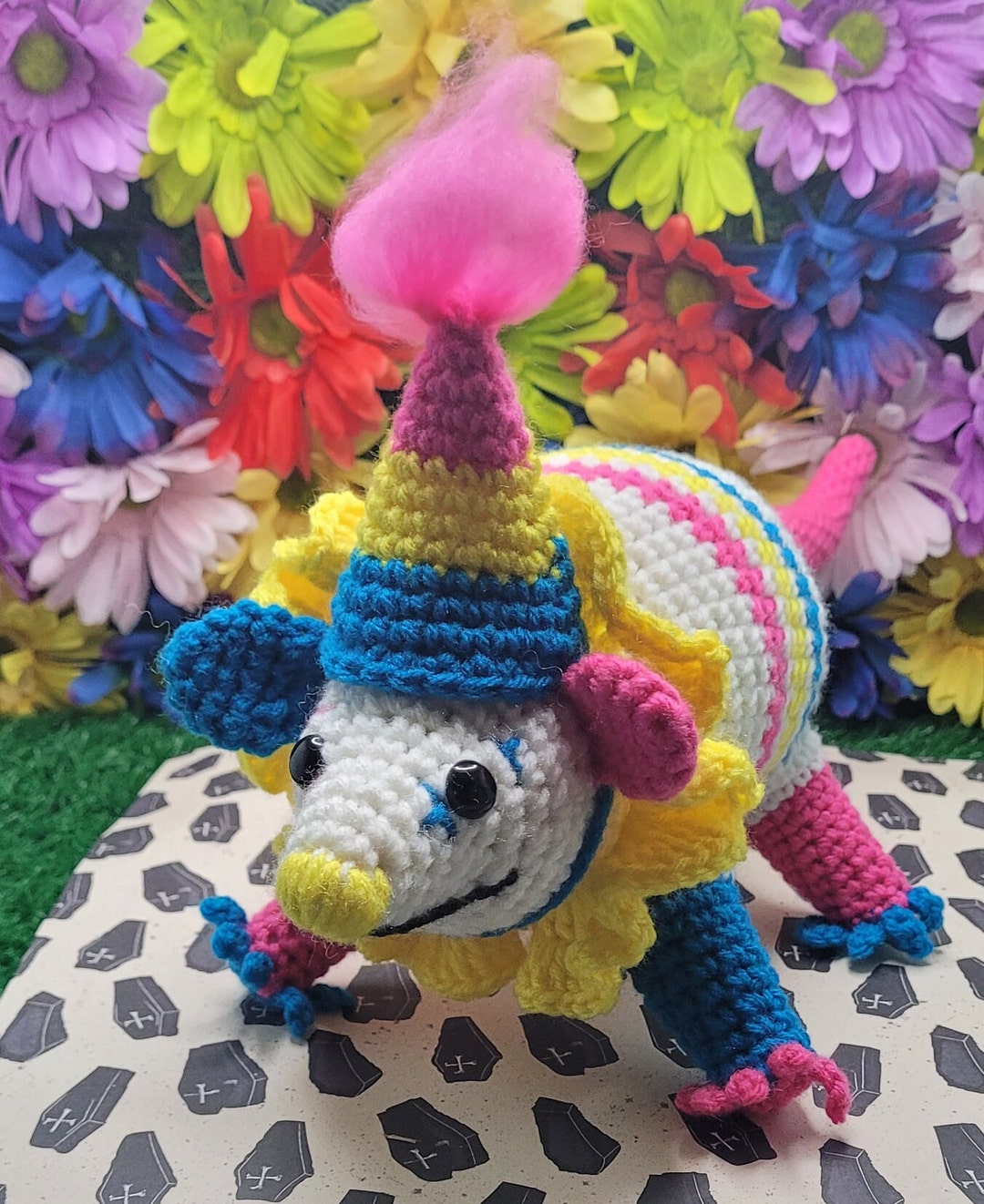 Made to Order- Party Opossum- Phanthomhive Crafts - Etsy