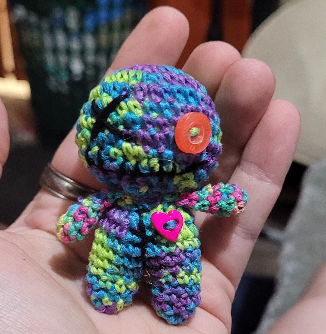 Micro Mini Voodoo Dolls Keychains- Phanthomhive Crafts - Etsy