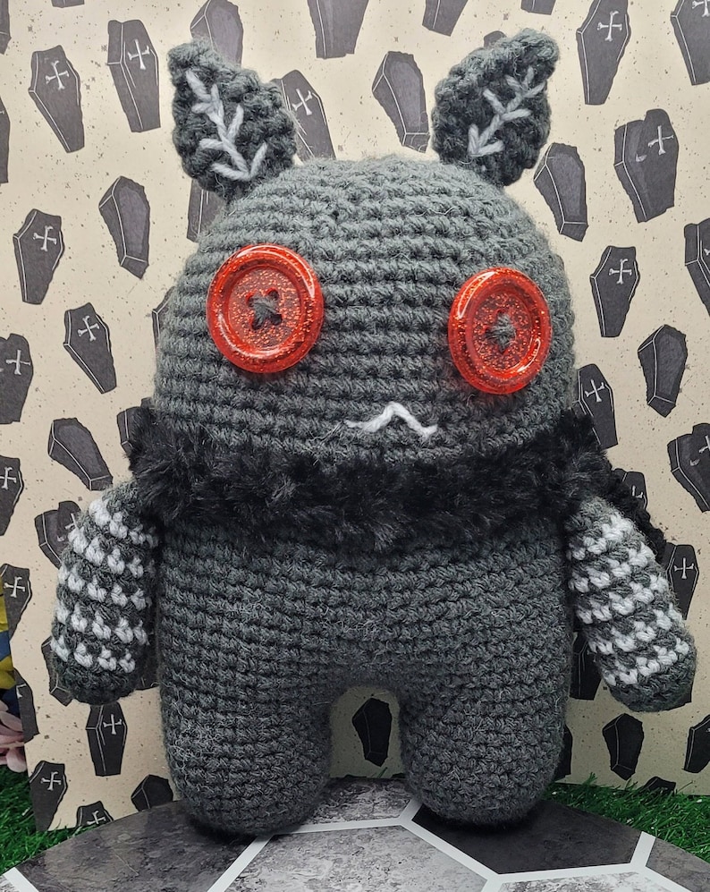 Made to Order Mothman Amigurumi Plush Phanthomhive Crafts - Etsy