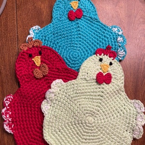 Swanky Chicken Trivet - Etsy