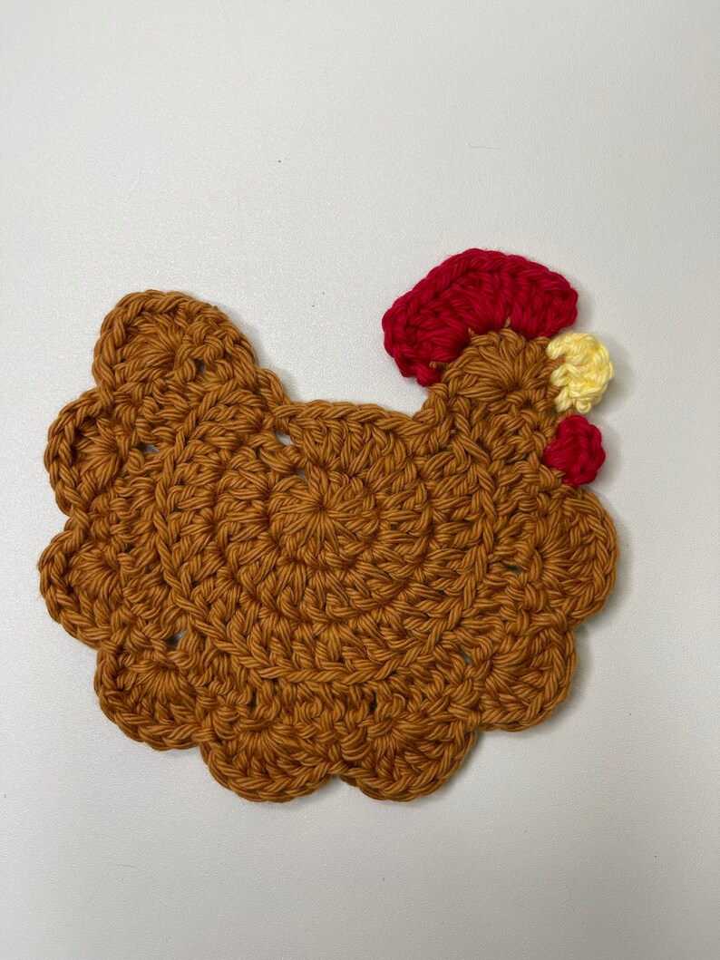 Chicken Coaster - Etsy