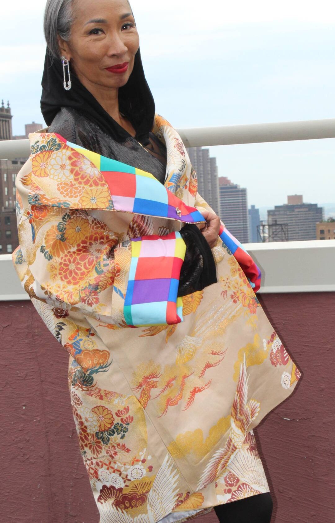 Japanese Kimono Obi Coat. Large Fit - Etsy
