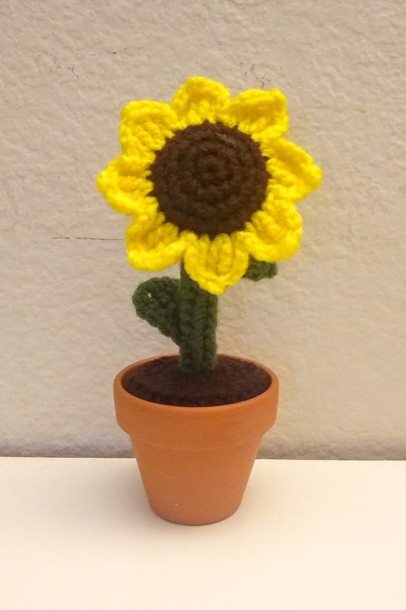 Sunflower Crochet Pattern PDF ONLY - Etsy