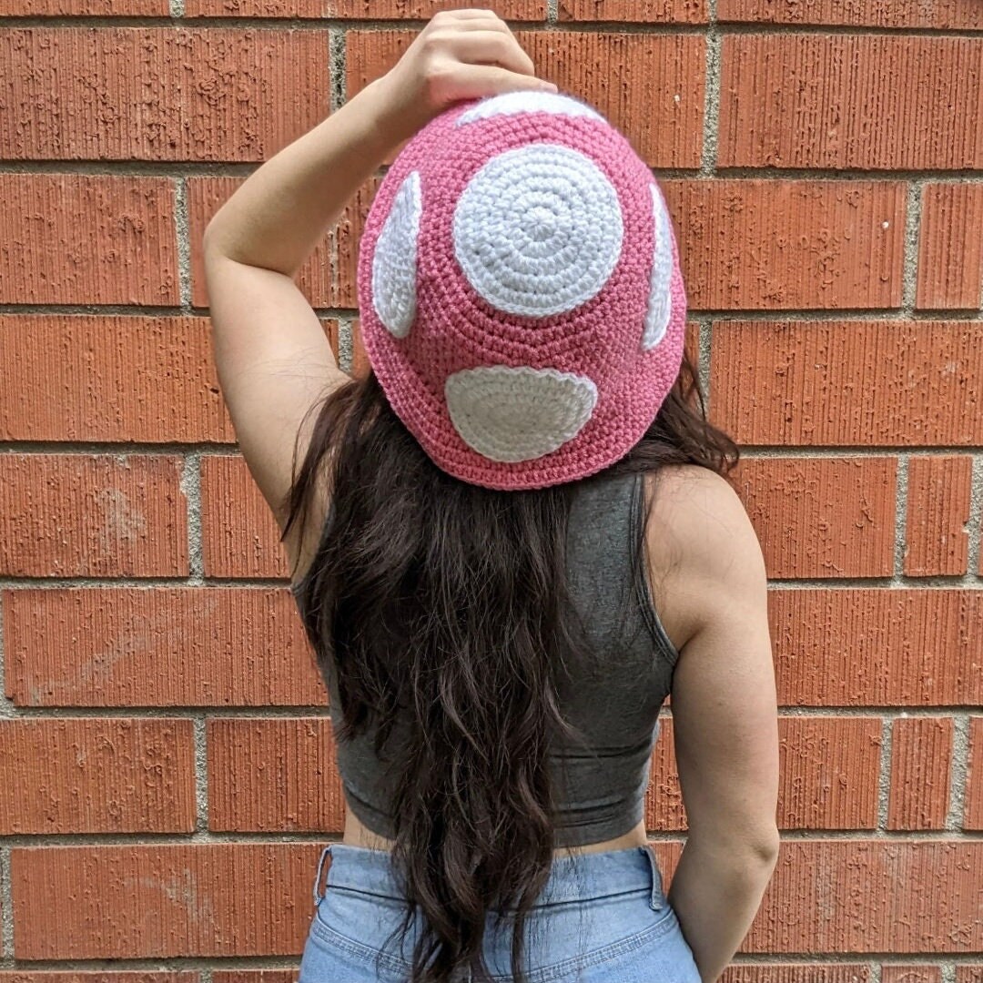 Super Mario Toadette Bucket Hat - Etsy