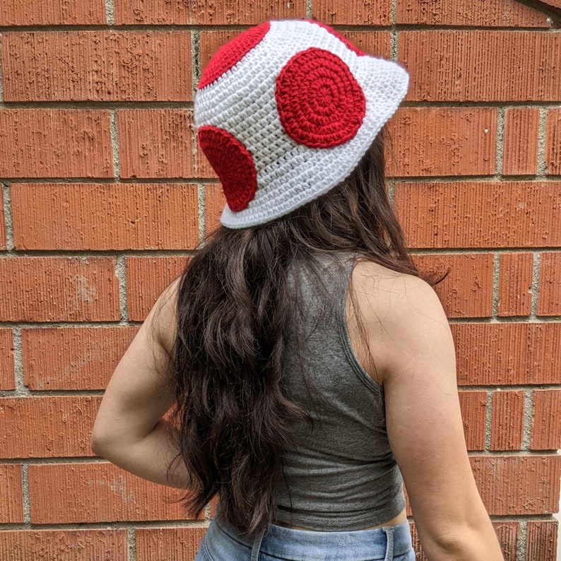 Super Mario Toad Bucket Hat - Etsy