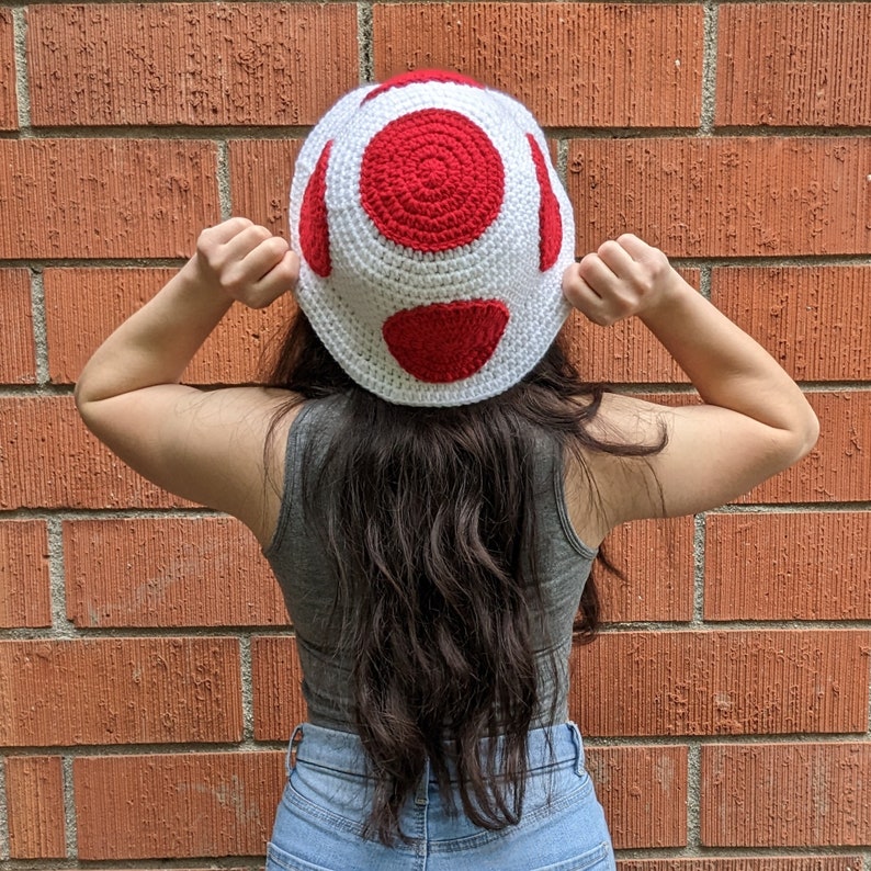 Super Mario Toad Bucket Hat - Etsy