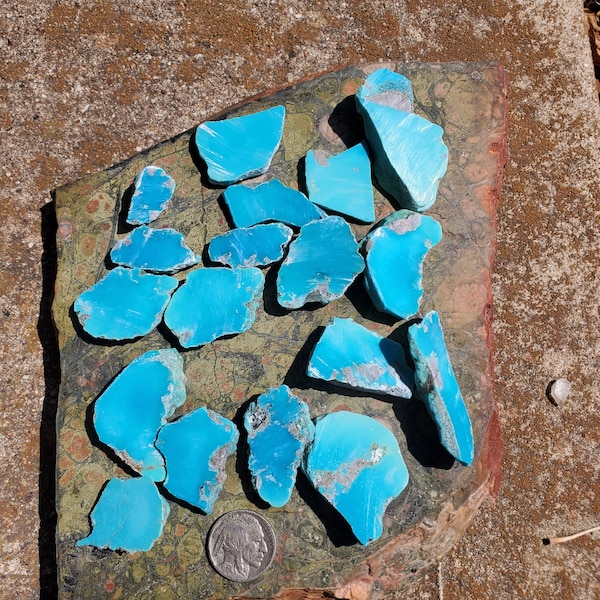 Rough Turquoise - Etsy