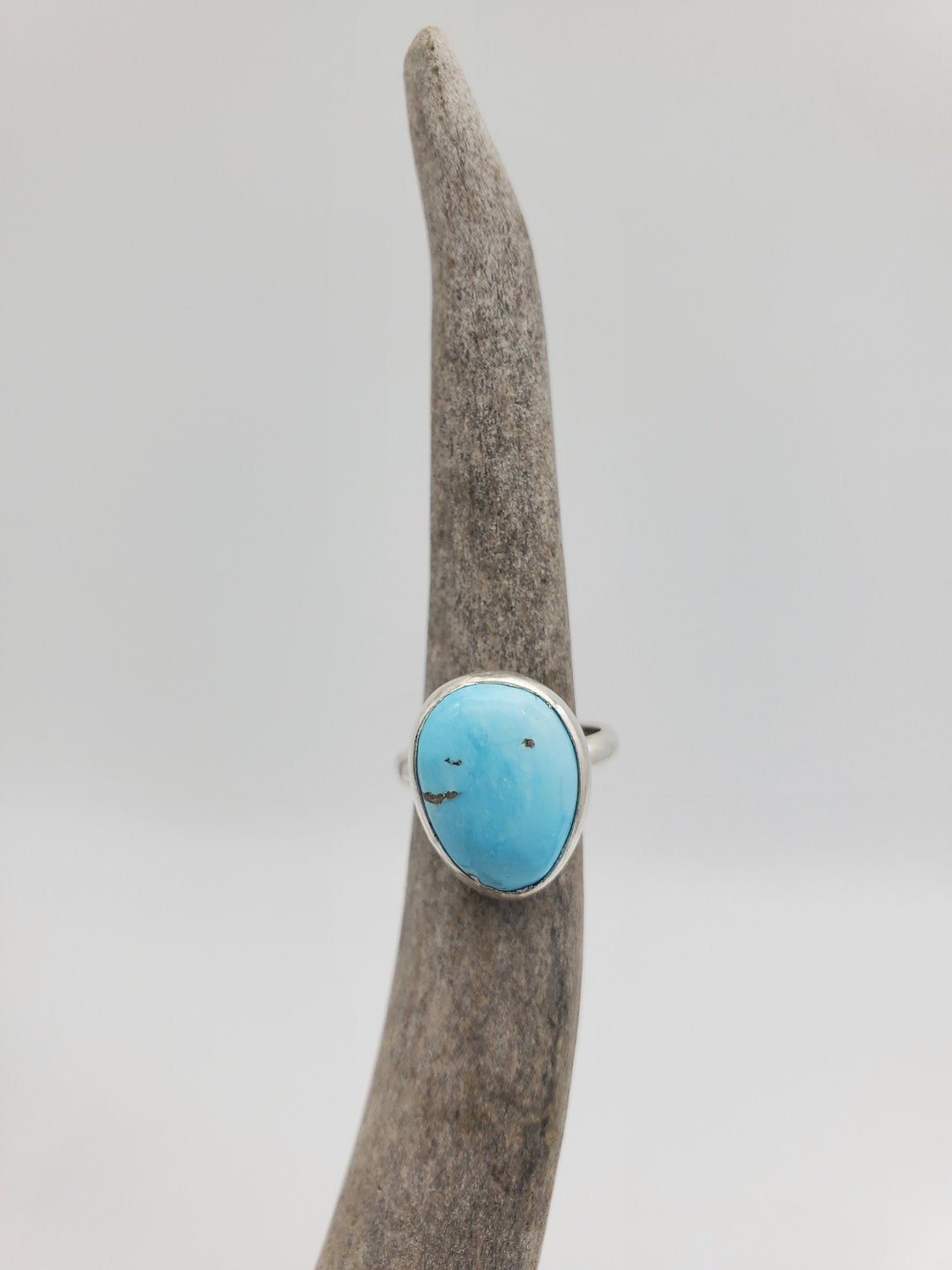 Blue Bird Mine Turquoise Ring, Size 5, R174 - Etsy