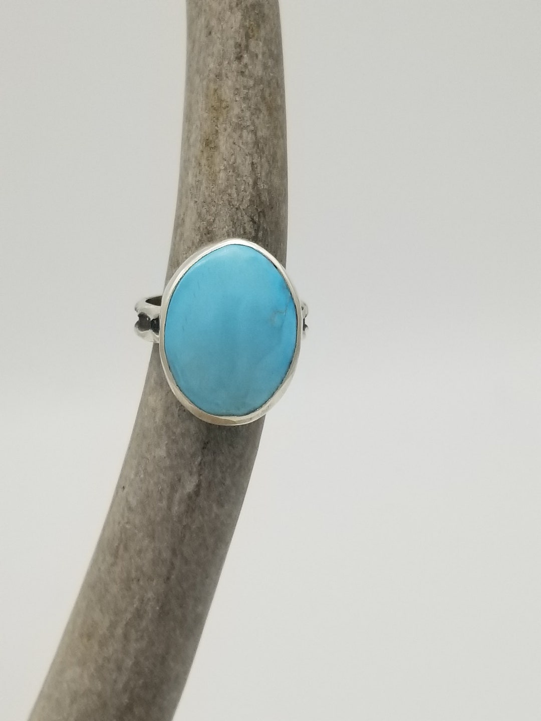 Blue Bird Mine, Arizona Natural Turquoise Ring, Size 8, R074 - Etsy